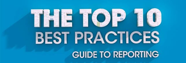 The Top 10 Best Practices Guide to Reporting | insightsoftware