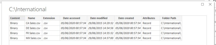 Power BI Get Data: Loading from a Folder | insightsoftware