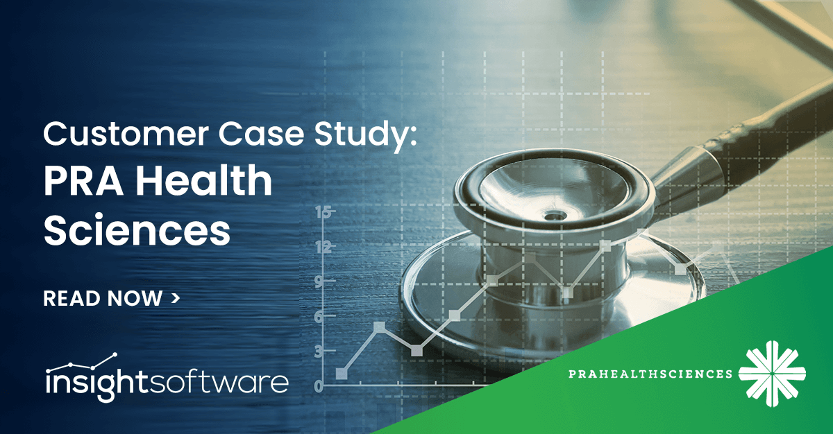 PRA Health Sciences Case Study | Reporting & Analytics | insightsoftware
