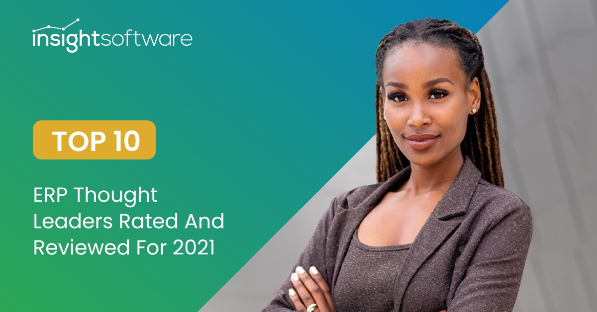 Top 10 ERP Thought Leaders to Follow in 2021 | insightsoftware