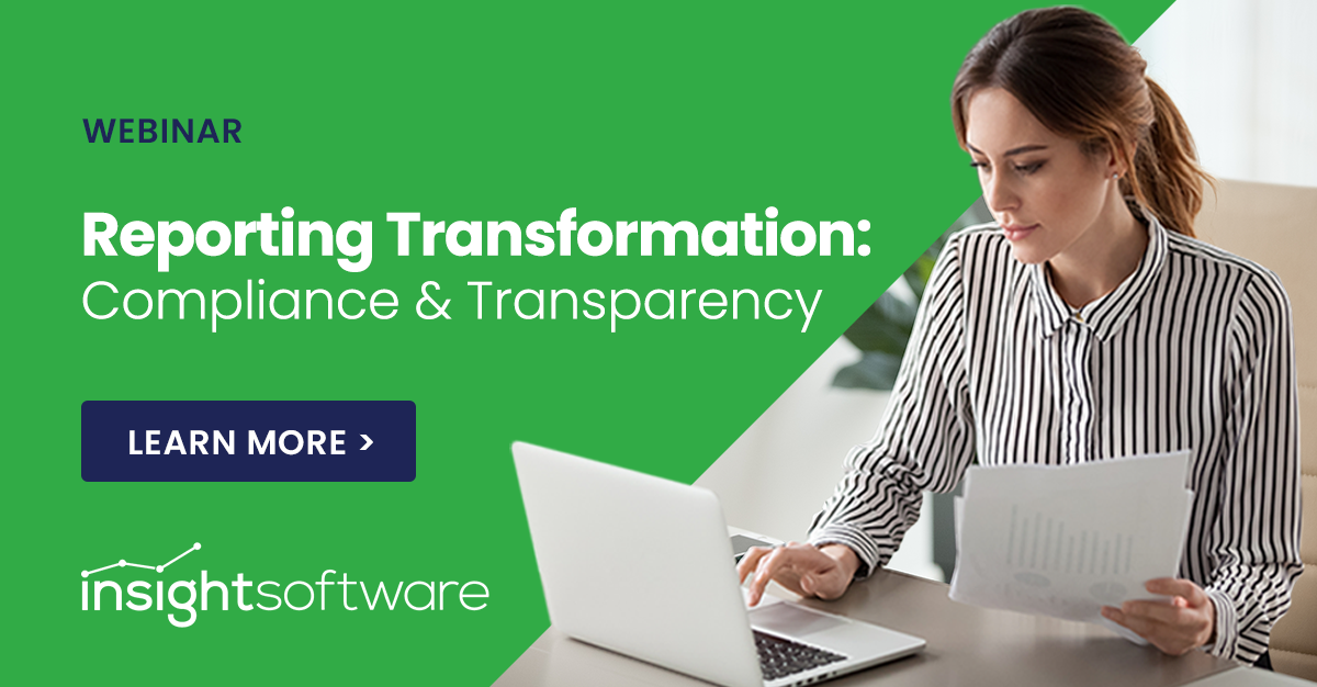 Reporting Transformation: Compliance & Transparency | insightsoftware