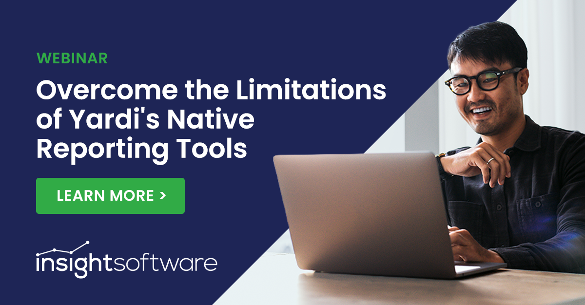 Overcome the Limitations of Yardi's Native Reporting Tools ...