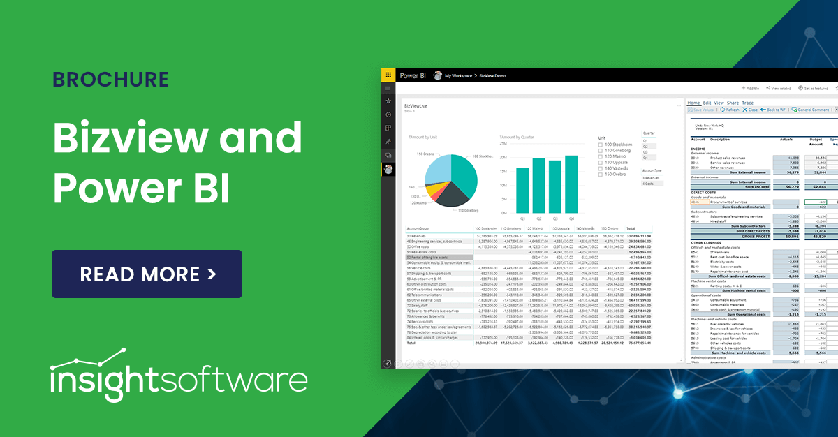 Bizview and Power BI - insightsoftware