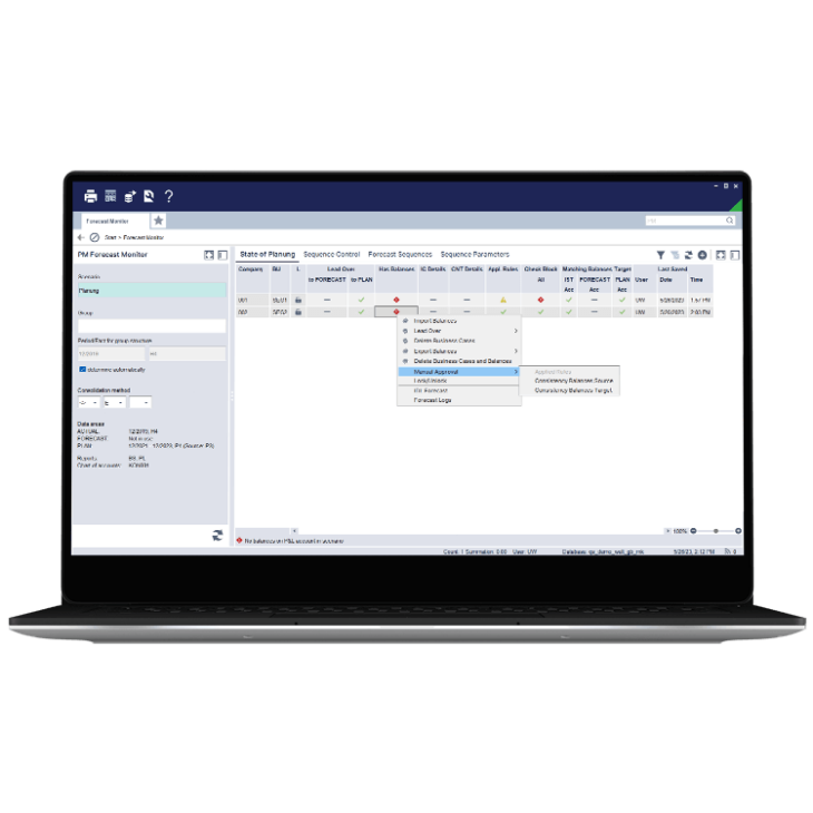 IDL Forecast | insightsoftware