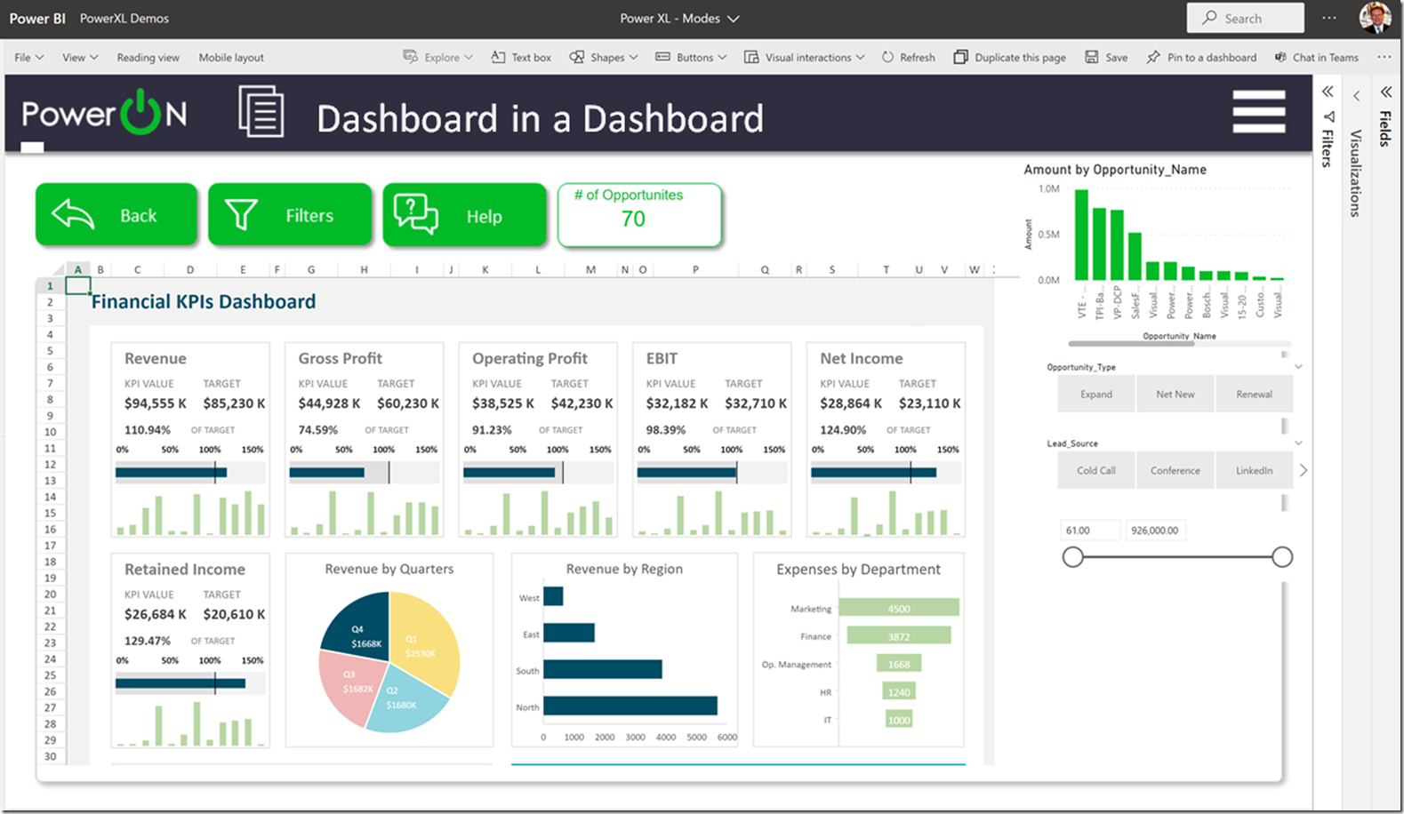 Power XL: Full Spreadsheet functionality in Power BI | insightsoftware