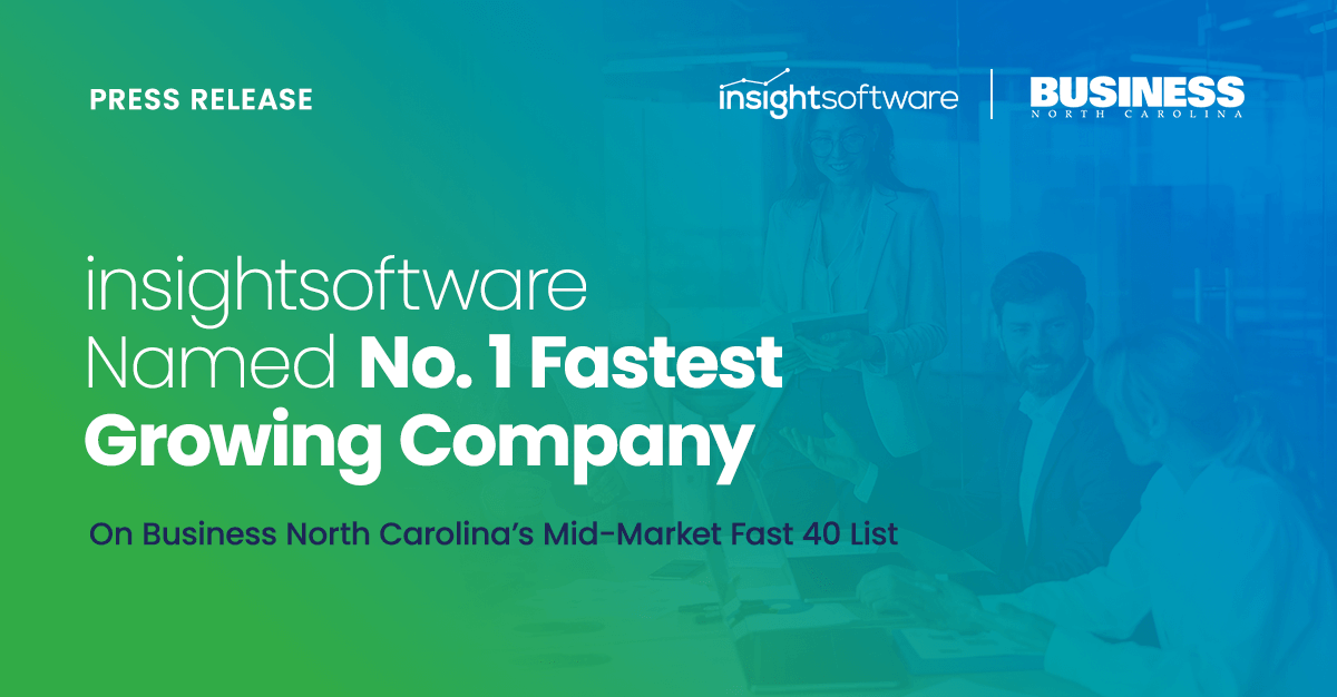 insightsoftware Named No. 1 Fastest Growing Company on Business North ...