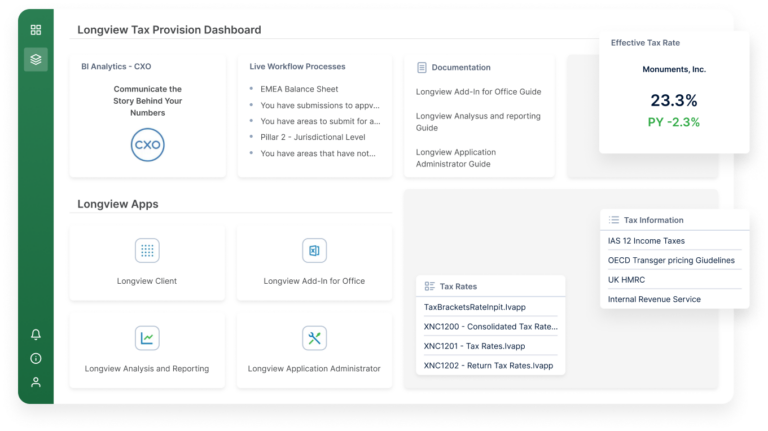 Longview Tax | Automated Corporate Tax Management Software