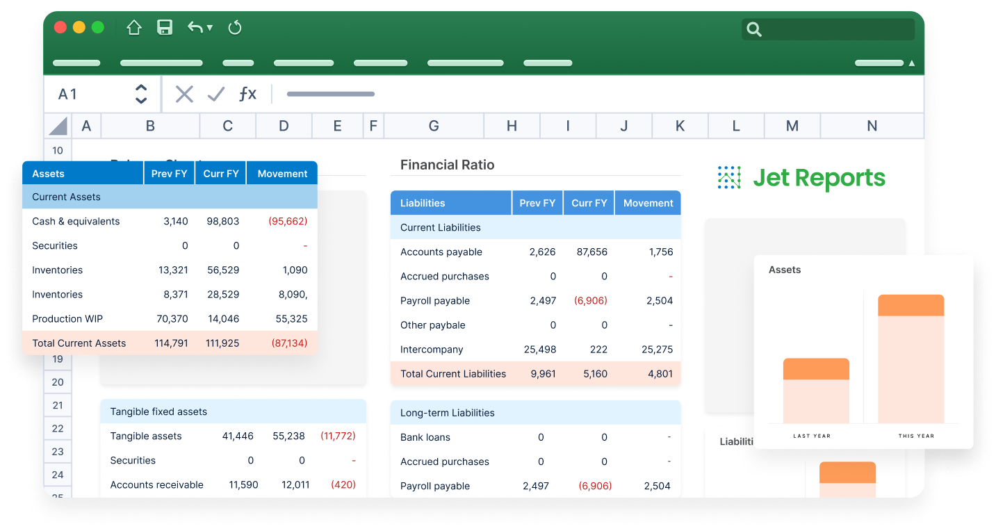 Jet Reports Competitor Comparison | insightsoftware