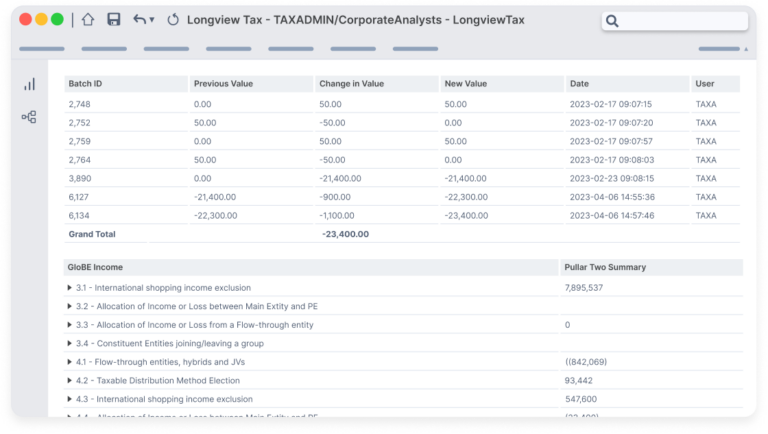 Longview Tax - Competitor Comparison | insightsoftware