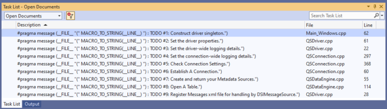 Visual Studio Tip: Enabling TODO tasks using Pragma Directives ...