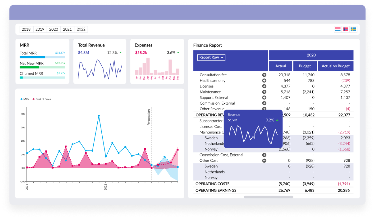 Vizlib Competitor Comparison | insightsoftware