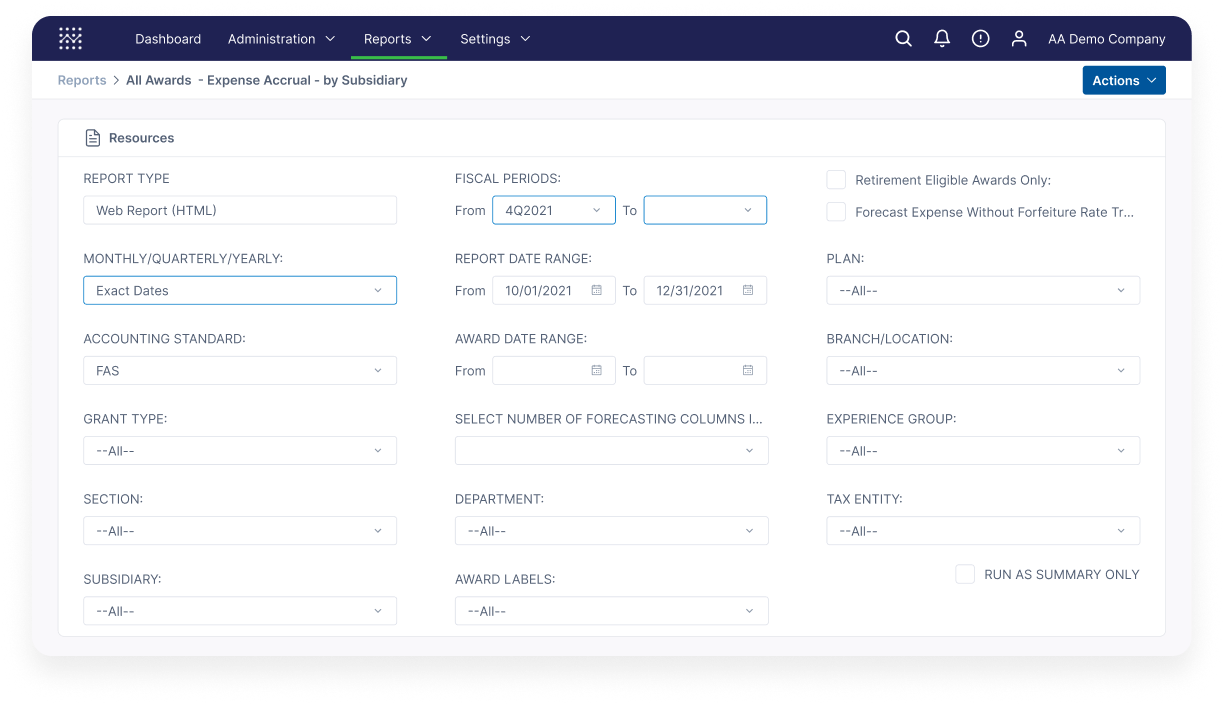 Certent Equity Management | insightsoftware