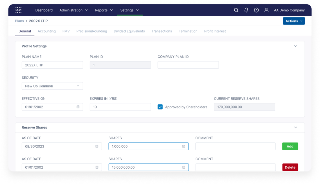 Certent Equity Management | insightsoftware