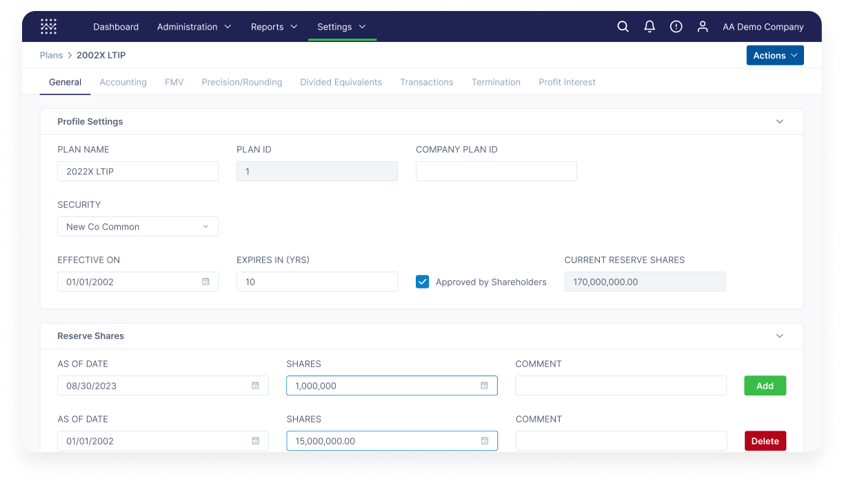 Certent Equity Management | insightsoftware