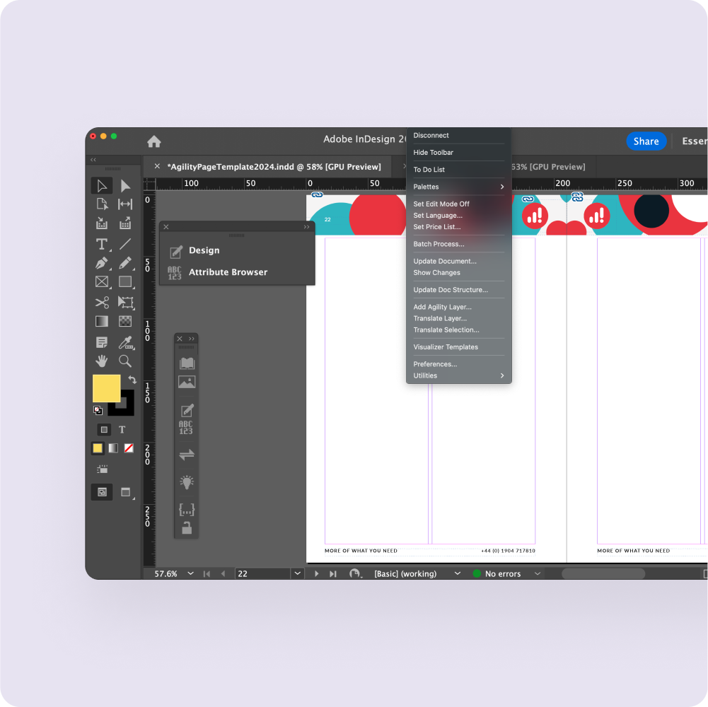 Agility PIM Connector for InDesign - Agility PIM - insightsoftware