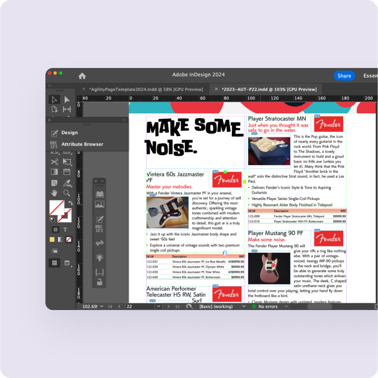 Agility PIM Connector for InDesign - Agility PIM - insightsoftware