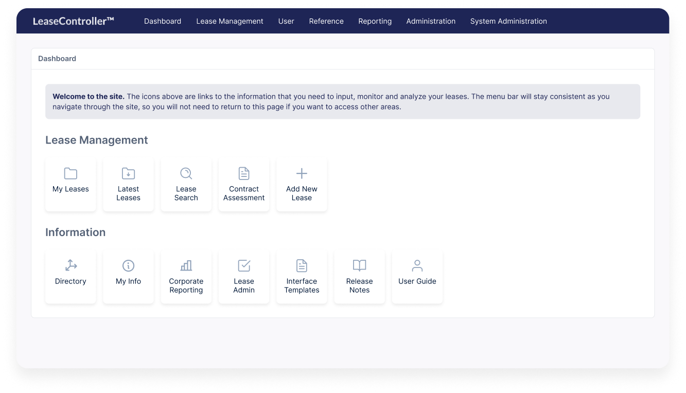 LeaseController | insightsoftware