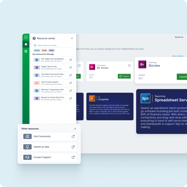 Platform Live | insightsoftware