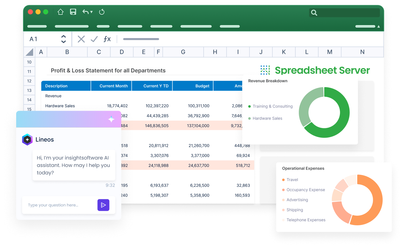 Spreadsheet Server Solution Promo | insightsoftware